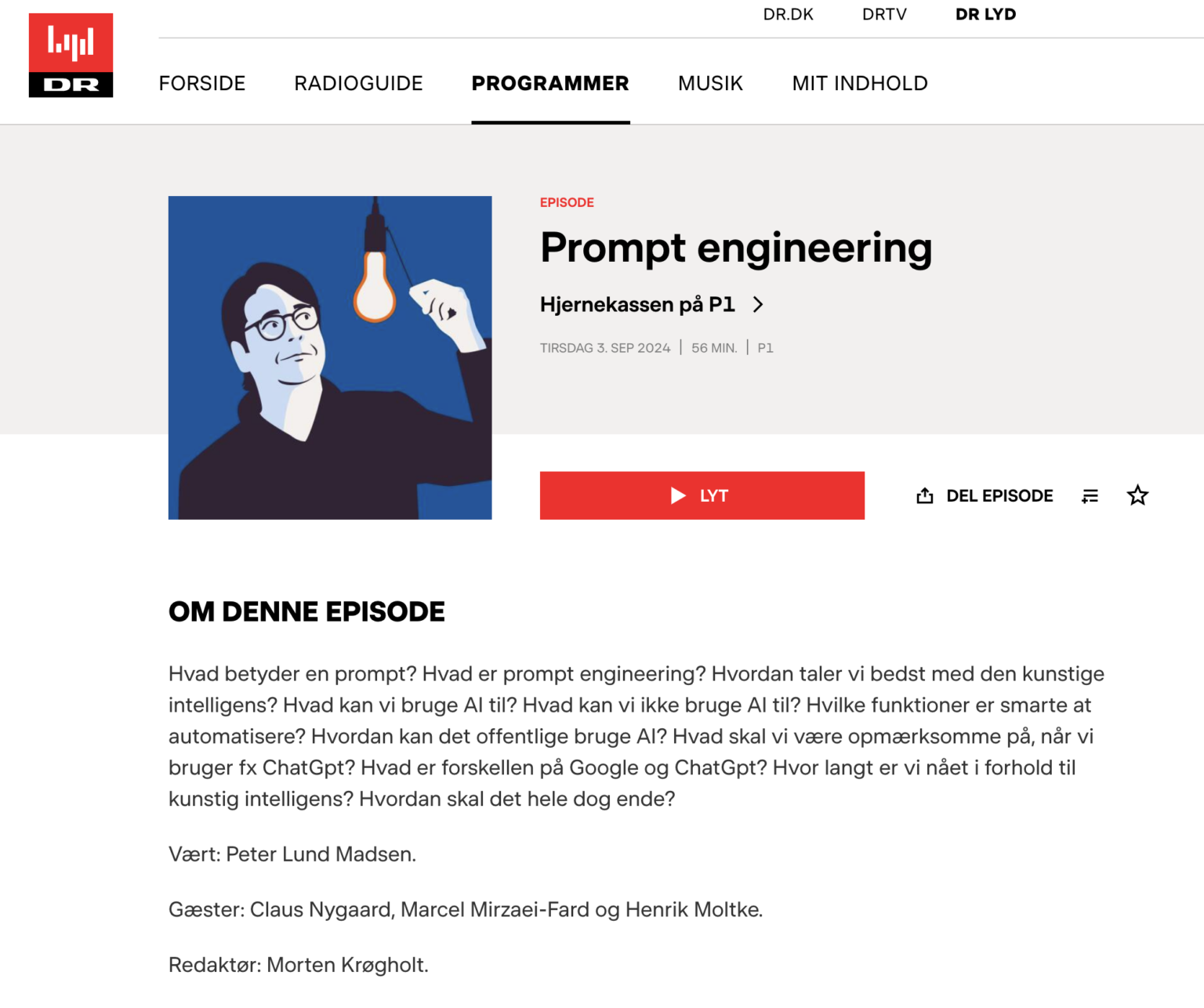 Claus Nygaard & Partners – Professor, Phd, AI ekspert