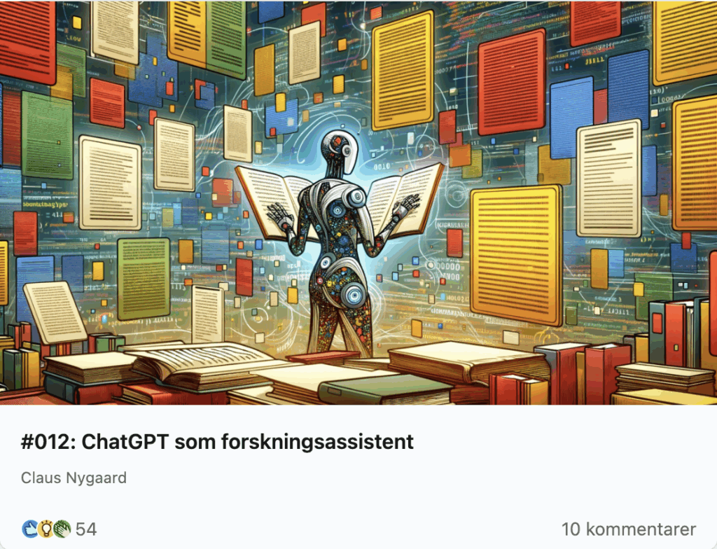 Claus Nygaard & Partners – Professor, Phd, AI ekspert